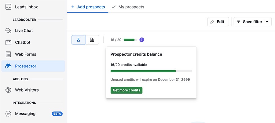 Prospector - Knowledge Base | Pipedrive